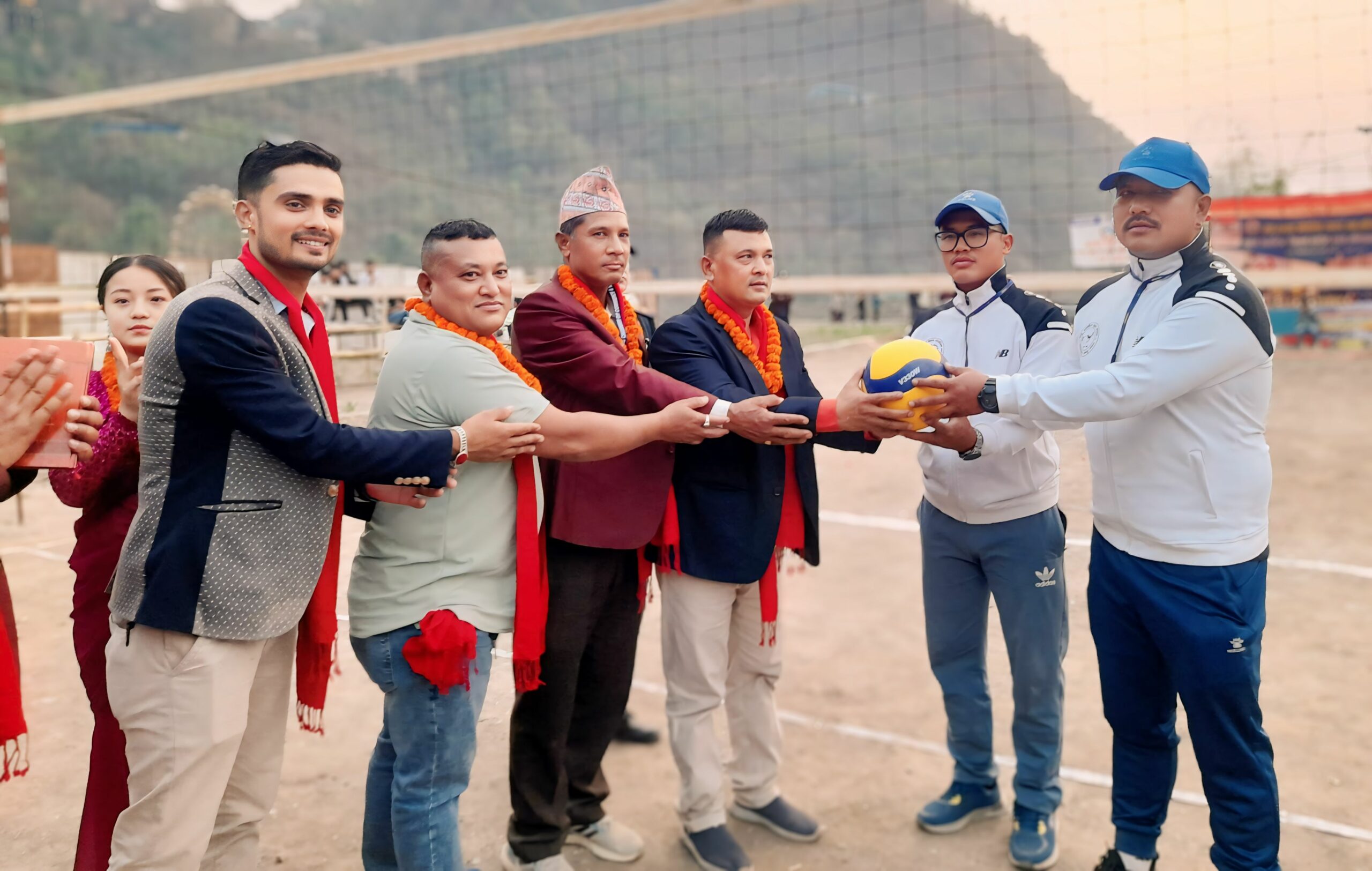 प्रथम गल्याङ कप पुरुष भलिबल सुरु | GandakNews