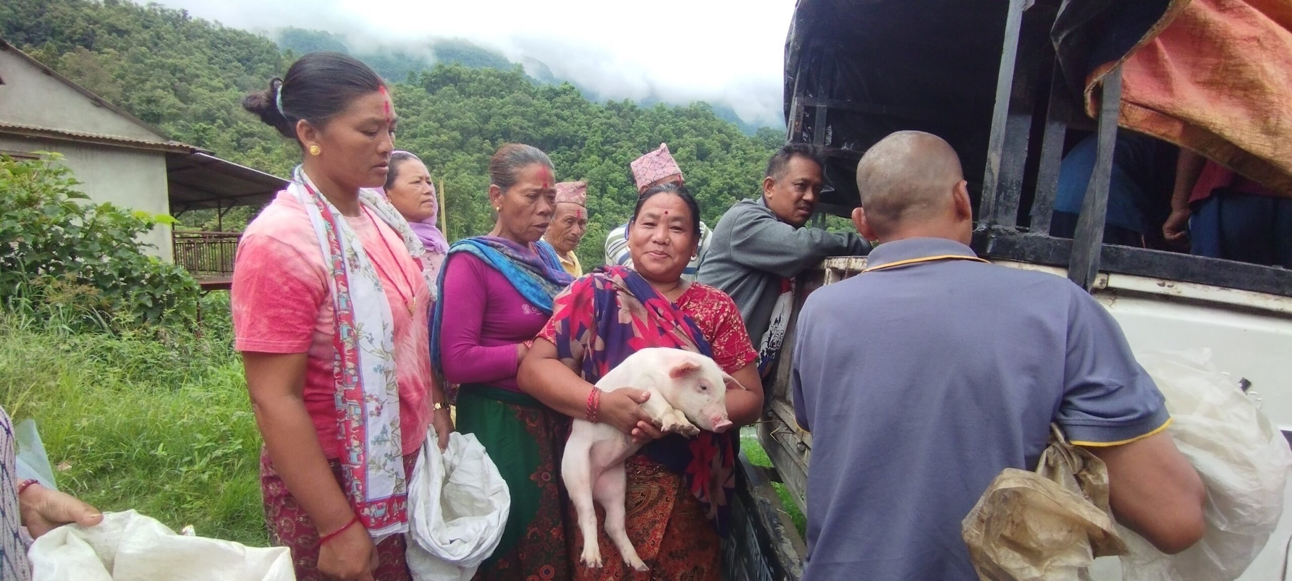 महिलाहरुलाई आत्मनिर्भर बनाउन बङ्गुरका पाठापाठी वितरण | GandakNews